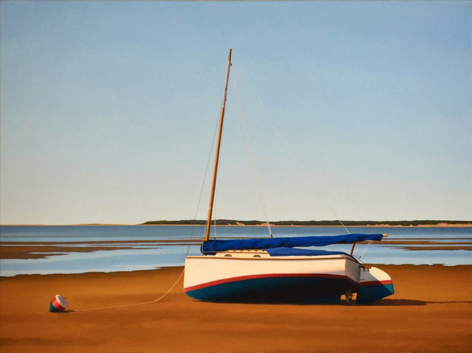 Paintings of absence and melancholy (II) – Jim Holland’s empty boats ...