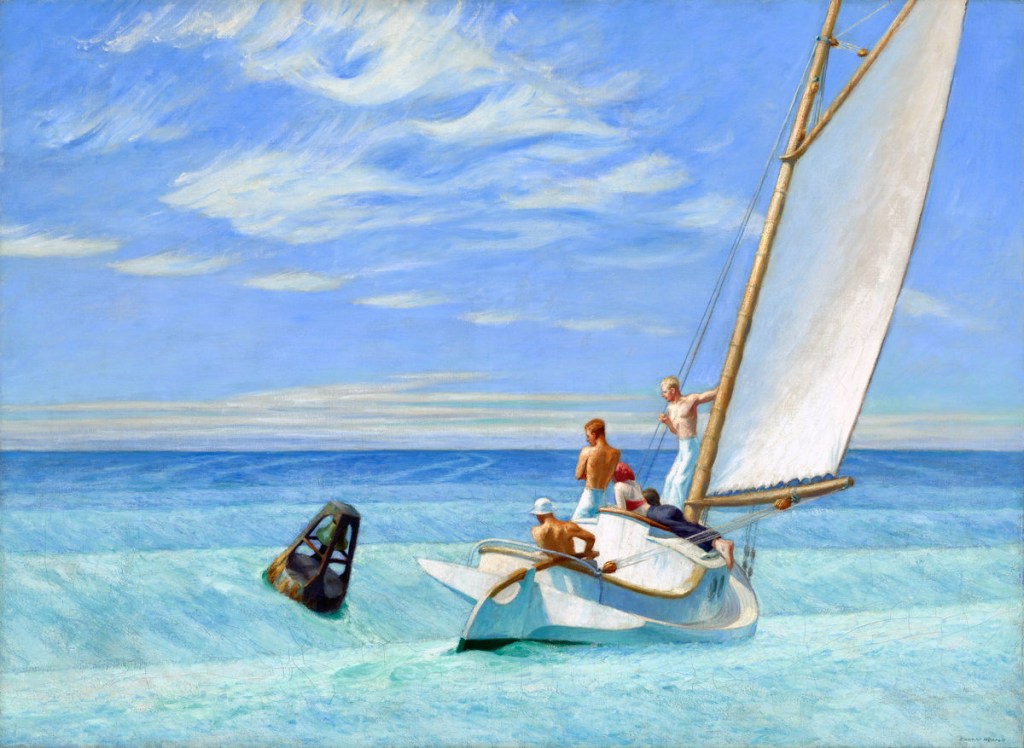 Edward Hopper (XI) – The Sailing Boats – oils and watercolours ...